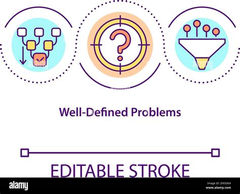 Well Defined Problems Concept Icon Stock Vector Image And Art Alamy