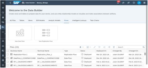 Sap Datasphere Les Nouveautés Du Premier Trimestre
