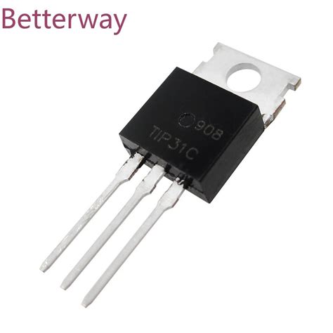 10pcs Tip31c Tip32c Tip41c Tip42c Tip102 Tip107 Transistor To220 Tip31 Tip32 Tip41 Tip42 New