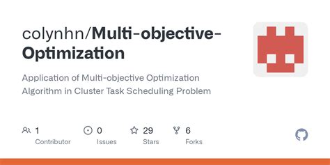 Github Colynhnmulti Objective Optimization Application Of Multi Objective Optimization