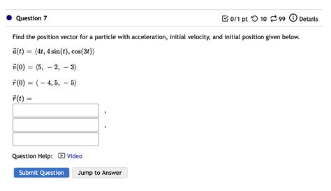 Solved Let R T Find A Parametric