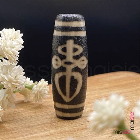 Phurba Vajra Dzi 金刚杵天珠 Manik Dzi ~ 👉🏻 Ready Stock 👈🏻 Mm0401d