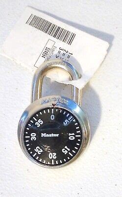 Padlock Master Padlock Combination Code For Babe Gym Lockers Storage NEW EBay