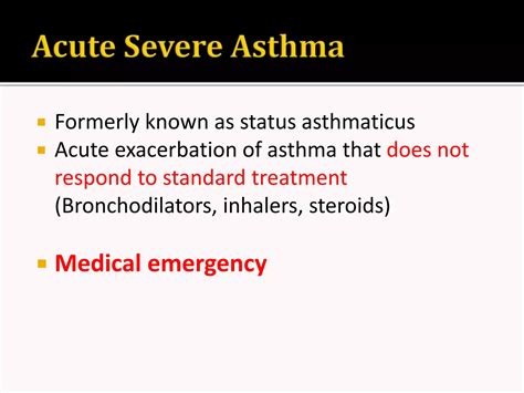 Asthma And Status Asthmaticus Pptx