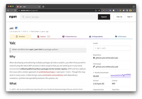 Yalc The Npm Link Which Works Easily Manage Npm Packages Locally