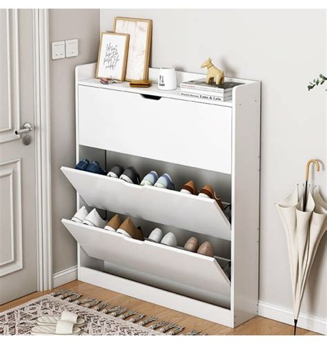 슬림신발장 선반 현관 플랩형 방진 신발장 티몬
