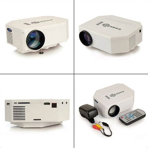 Mini Projetor Port Til Led Pol Vga Hdmi Usb Uc Tripe R Em Mercado Livre