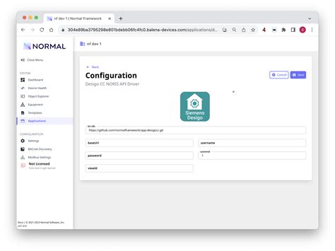 Installing An App Normal Framework
