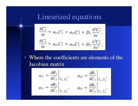 Diffusion Reaction And Biological Pattern Formation