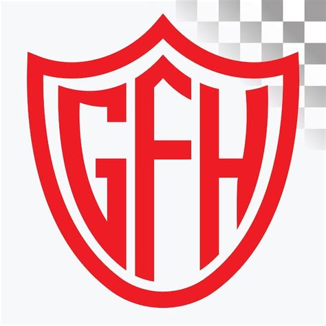 Premium Vector Gfh Letter Logo Design