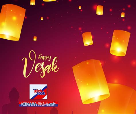 ඔබ සැමට පින්බර වෙසක් පුන් පොහෝ දිනක් Hemara Rich Look Facebook