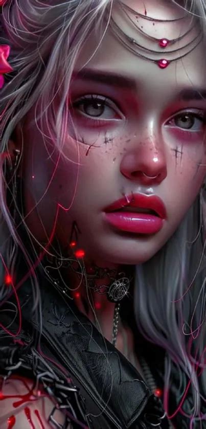 Mystical Gothic Girl Art Wallpaper Free Download