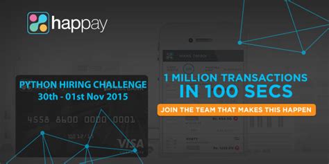 Happay Python Hiring Challenge