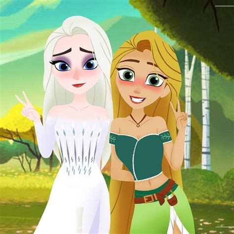 153 Likes 3 Comments Elsa And Rapunzel ️😍 ©️ Emsnowflakecity On