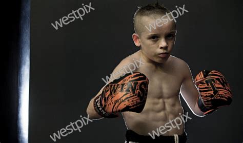 8 Year Old Noah Beckwith Training With Muay Westpix
