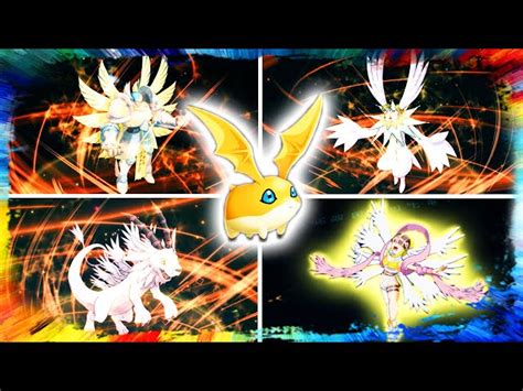Digimon Patamon Evolution