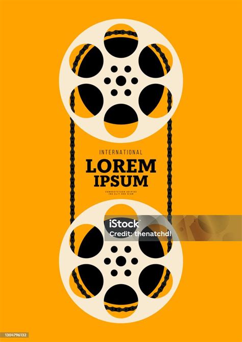 빈티지 필름 릴과 영화 및 영화 포스터 디자인 템플릿 배경 0명에 대한 스톡 벡터 아트 및 기타 이미지 0명 Film