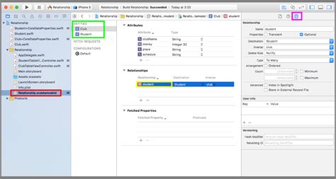 【swift】core Dataの設定。リレーションシップの削除ルールや参照タイプを設定するswift 21、xcode 72 はじはじアプリ体験メモ