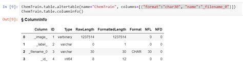 Merging Annotation Table And Image Table ID Data Type And Format Issue