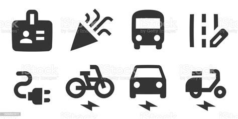 Set Of 8 Icons Maps Vector Collection Thin Line Web Icon Set Quality Icon Linear Symbols Set