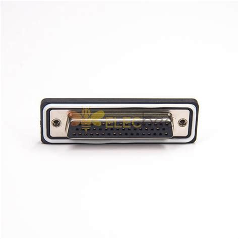 D Sub 50 Pin Female Ip67 Waterproof D Sub 50 Pin Female Connector Solder Type Cable Mount