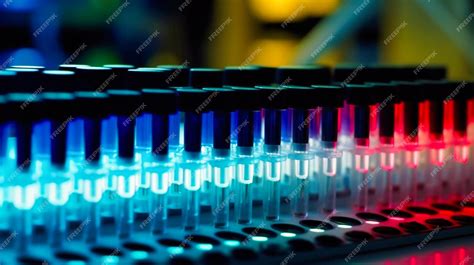 Premium Ai Image Dna Chromatography