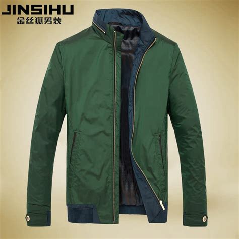 金丝狐男装 正品 青年潮流修身立领薄款夹克外套男休闲服 Jk4011本色型男秀