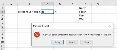 How To Use Data Validation And Criteria In Excel Ian Jamieson