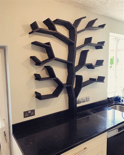 Bespoke Tree Shaped Bookshelf Etsy