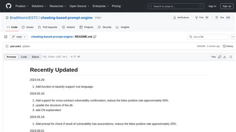 Github Cheating Based Prompt Engine Features Alternatives Toolerific