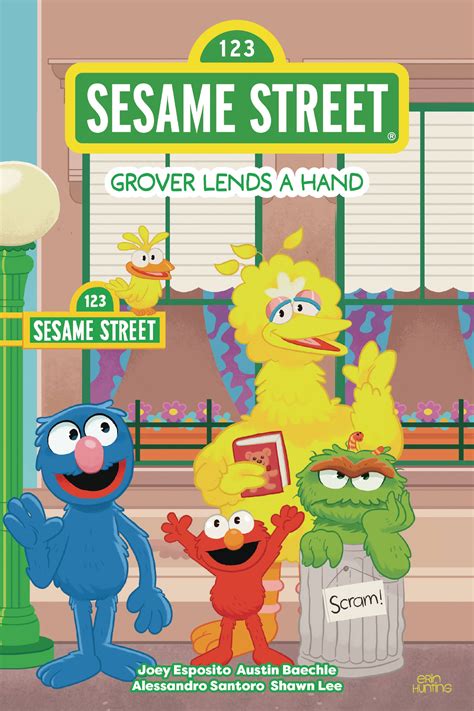 Sesame Street Grover Lends A Hand Fresh Comics
