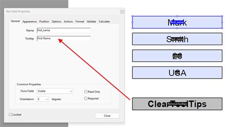 Solved Remove Tooltips From Form Fields In Adobe Acrobat Adobe Product Community 15139385