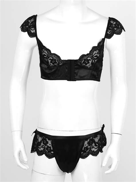 Sissy Lola Lace And Satin Lingerie Set Sissy Lux