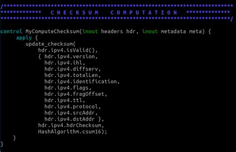 Syntax Highlighting For The P4 Language By Ryan Knightly The