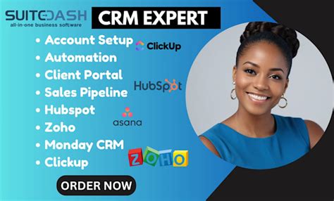 Setup Monday Crm Suitedash Hubspot Crm Virtual Assistant By Abigael