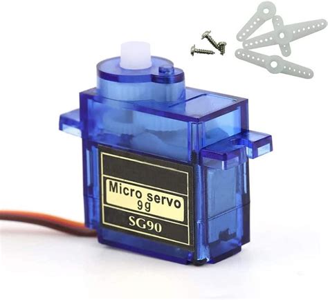 Treedix 3pcs Sg90 9g Servo Motor Kit Compatible With Rc Robot Arm