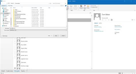 How To Create A Vcard In Microsoft Outlook
