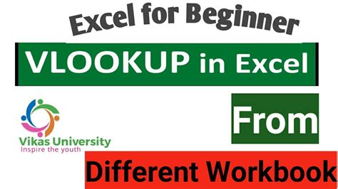 How To Use Vlookup From Different Workbook Different Workbook Se Vlookup Kaise Lgaye Youtube