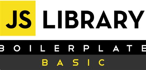 Github Devunltdjs Library Boilerplate Basic Javascript Minimal