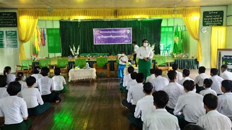 ခရမ်းမြို့နယ် အ ထ က ၁ ကျောင်း၌ လူငယ်ရေးရာအသိပညာပေးဟောပြောပွဲ ကျင်းပပြုလုပ် Information And