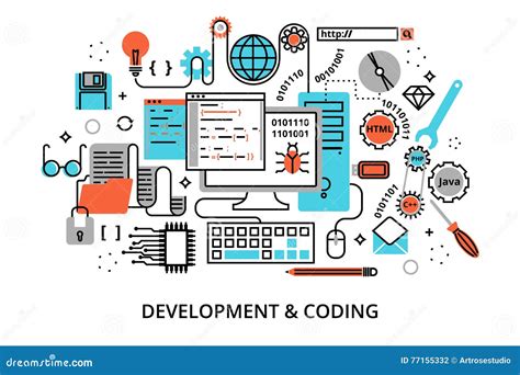 Modern Flat Editable Line Design Vector Illustration Stock Vector