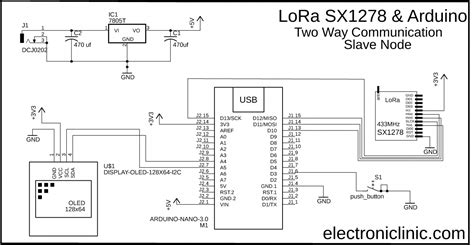 Arduino Sx1278 Lora Based Two Way Communication System