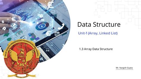 13 Array Data Structure Unit 1 Al303 It303 Data Structure Rgpv