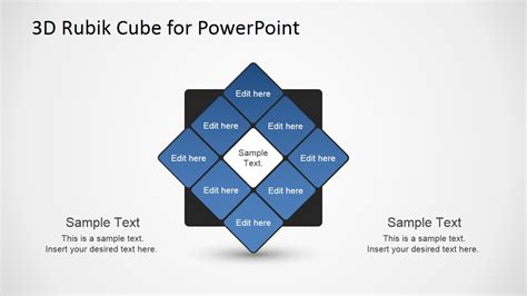 3d Rubik Cube Powerpoint Template Slidemodel