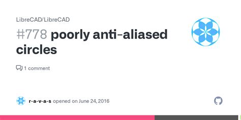 Poorly Anti Aliased Circles Issue LibreCAD LibreCAD GitHub