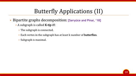 Butterfly Counting In Bipartite Networks Ppt