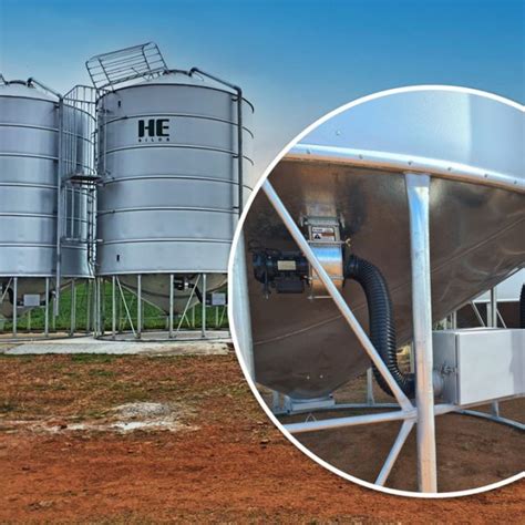 Aeration And Fumigation He Silos Storing The Nations Grain Silos