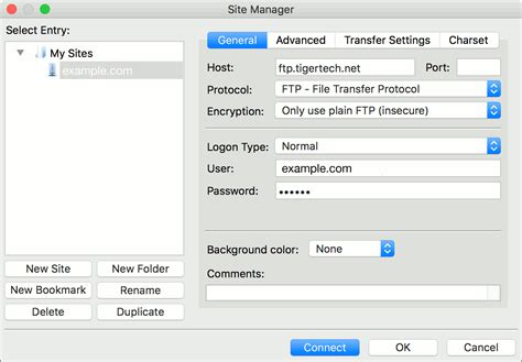 Disabling Tls In Filezilla Tiger Technologies Support