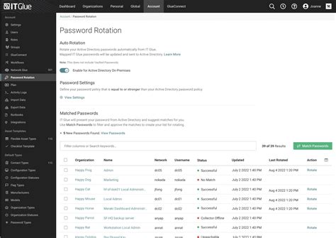 New Feature 1 Click Active Directory Password Rotation To Keep