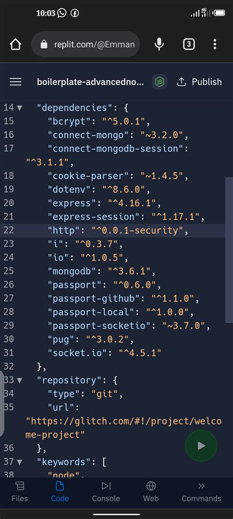 Advanced Node And Express Authentication With Socketio Javascript The Freecodecamp Forum